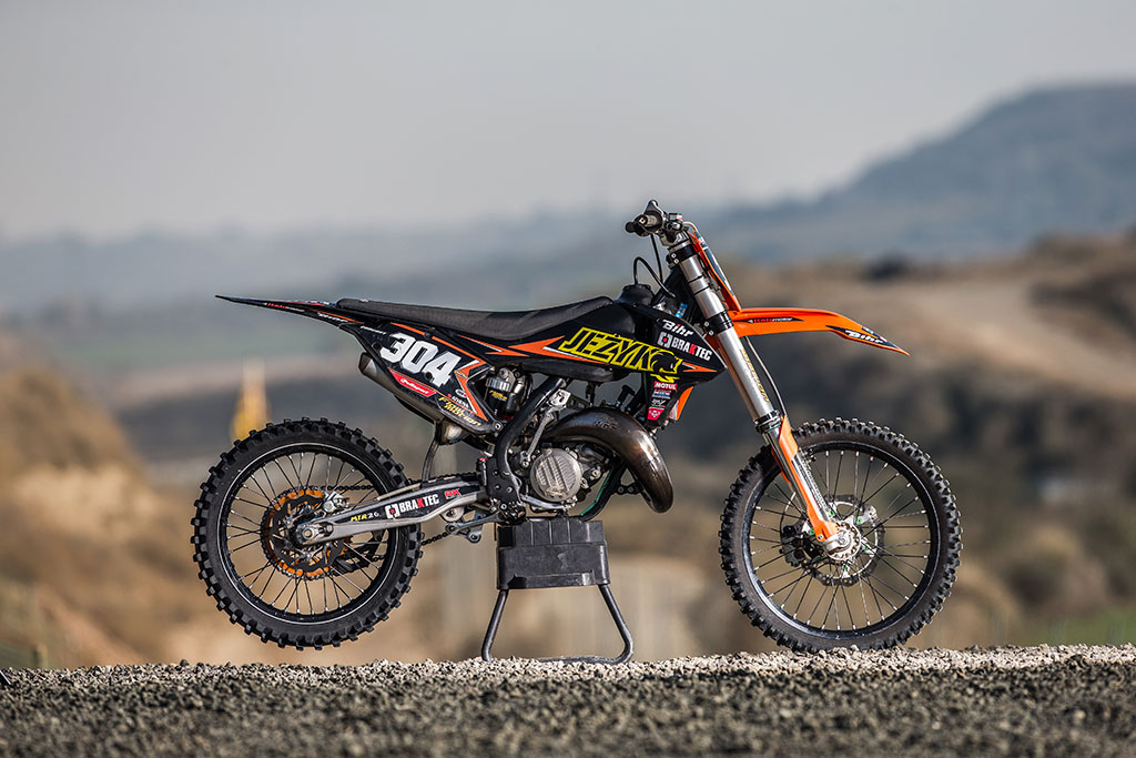 PRUEBA KTM 125cc TEAM JEZYK GERARD CONGOST - MX1Onboard.com