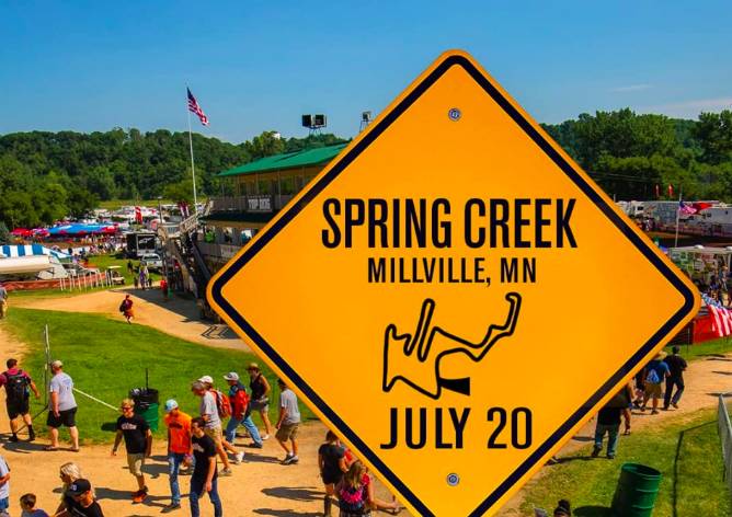 Así es el circuito de Spring Creek -mapa animado-