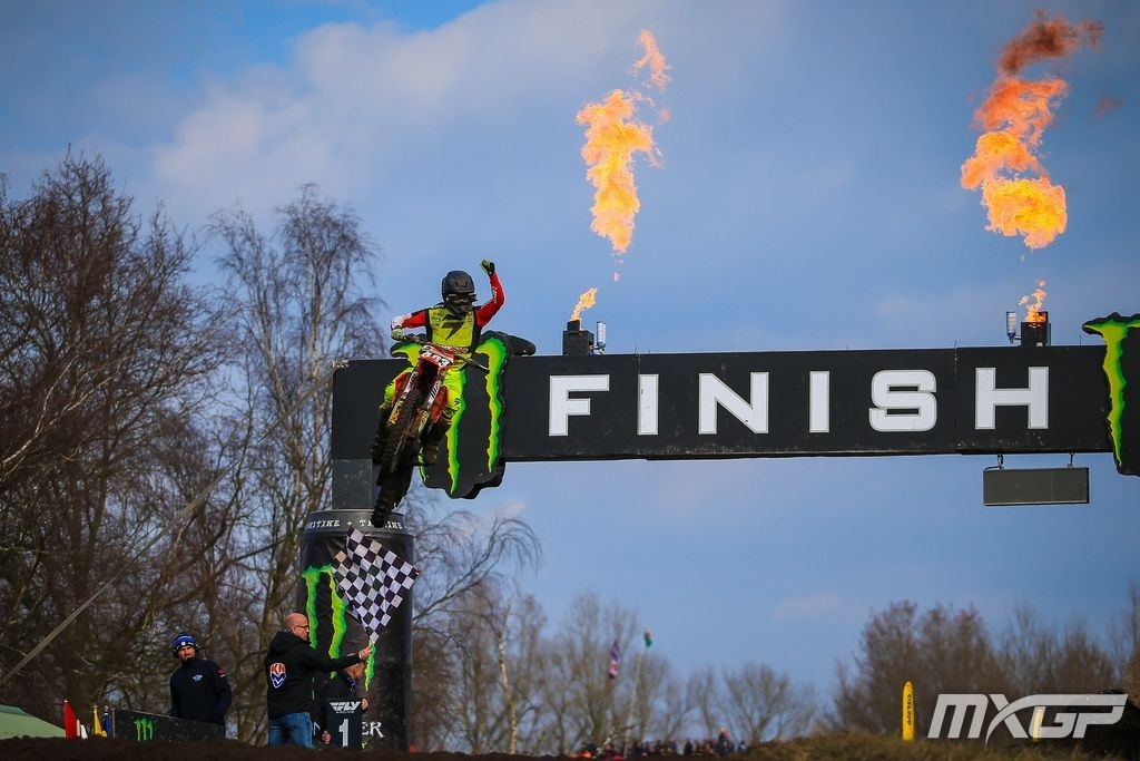 Bastian Boegh, primer líder del EMX250 2020 en Valkenswaard ...