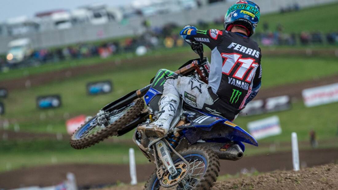 Dean Ferris estará un mínimo de un año sin montar en moto