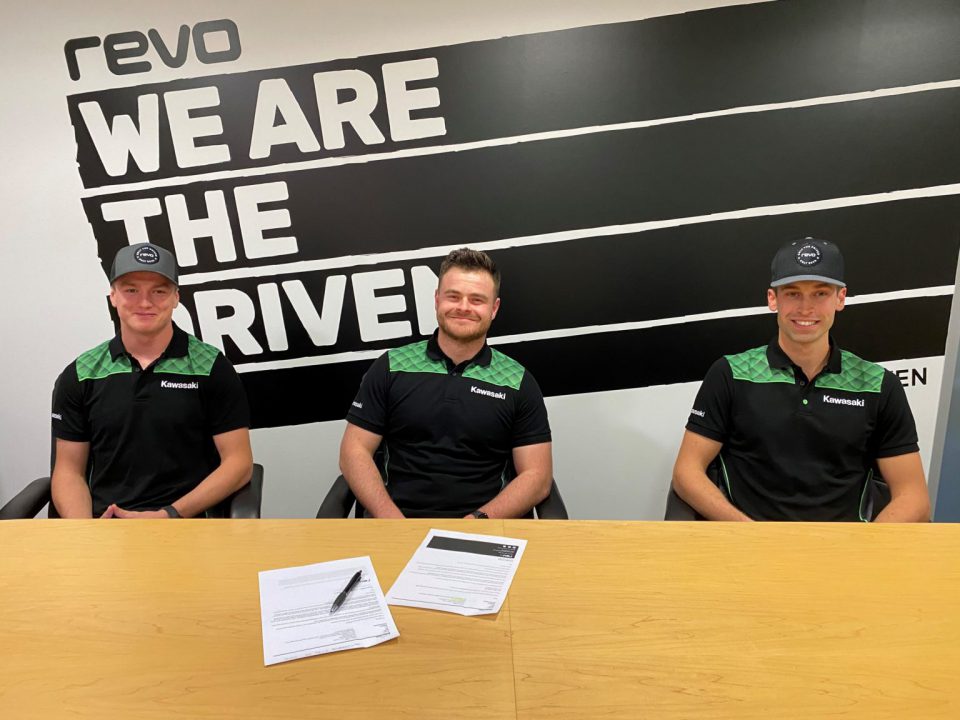 Revo vuelve al Mundial con Kawasaky y Dylan Walsh