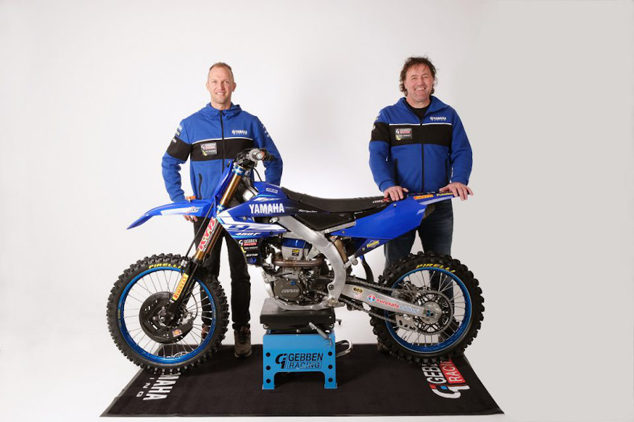 Strijbos, con Gebben Van Venrooy Yamaha en Mundial