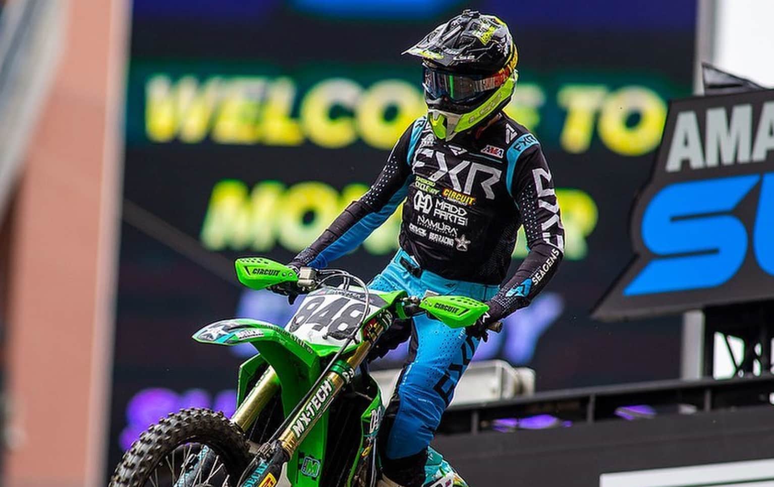 Joan Cros en el Supercross de Seattle vídeo-