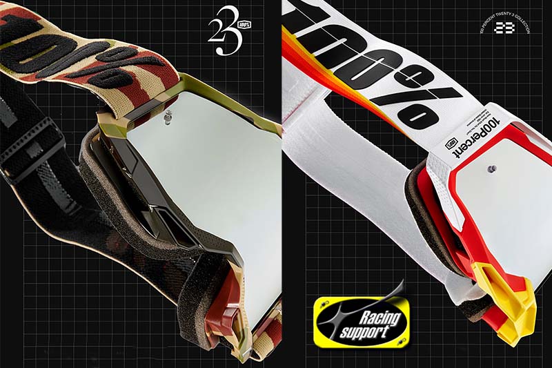 Descubre las últimas novedades de 100% de la mano de Racing Support ...