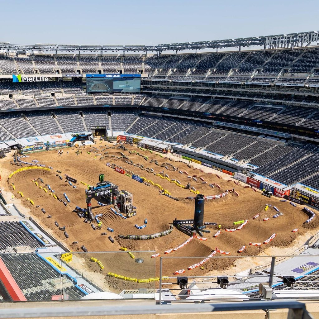 Results sheet: East Rutherford Supercross - Round 14 - MX1Onboard.com