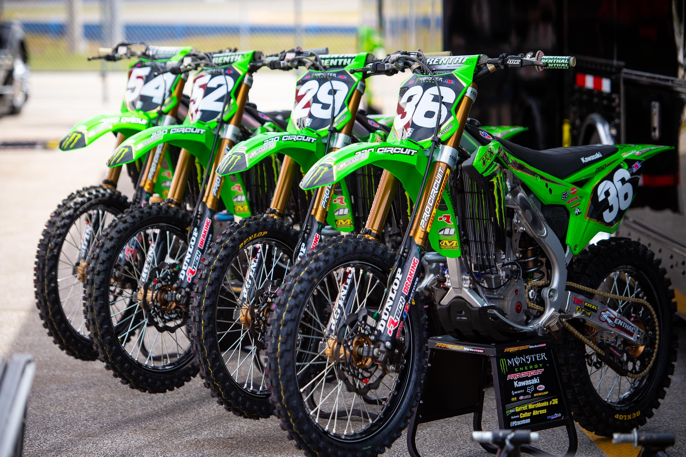 Pro Circuit Kawasaki confirma sus cinco pilotos para 2024 - MX1Onboard.com