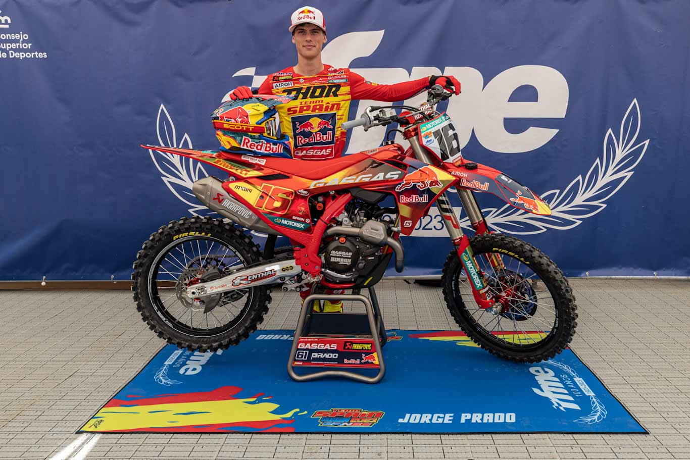 MXoN 2023: Jorge Prado domina la manga clasificatoria de MXGP ...