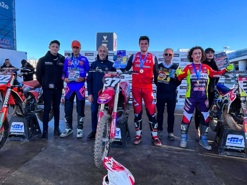 Milán corona a los campeones de Europa de Supercross - MX1Onboard.com