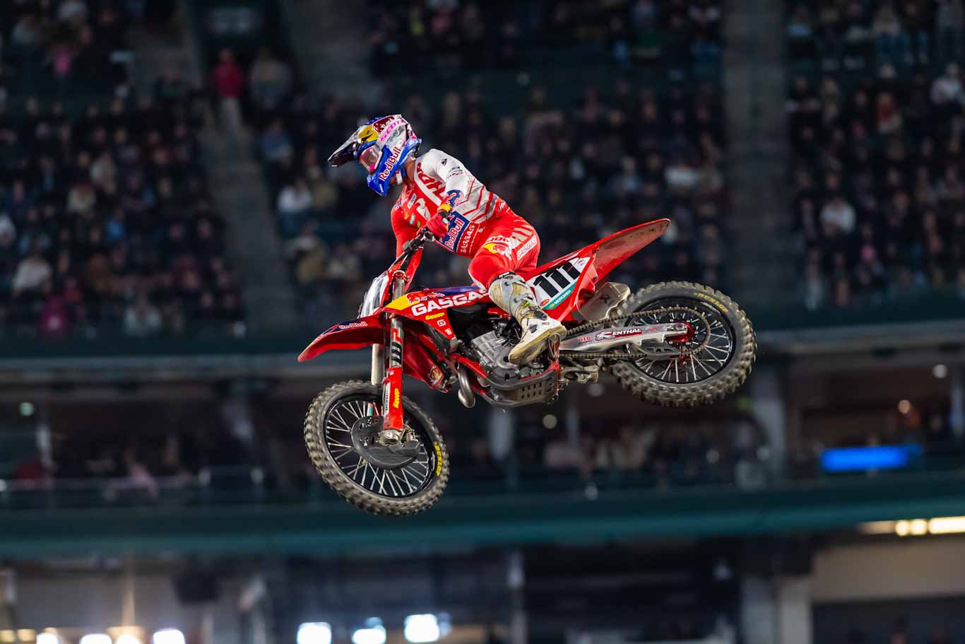 Jorge Prado on his first SX Main Even at Anaheim - MX1Onboard.com