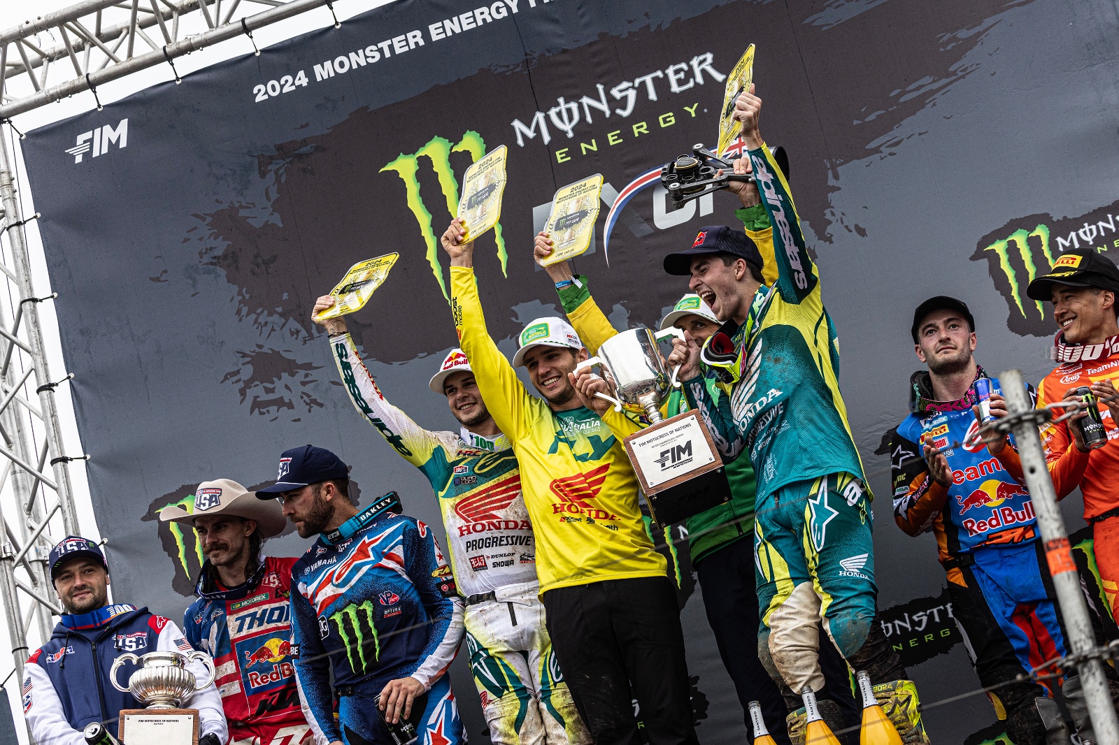 Australia make history at the 77th Motocross of Nations in Matterley ...