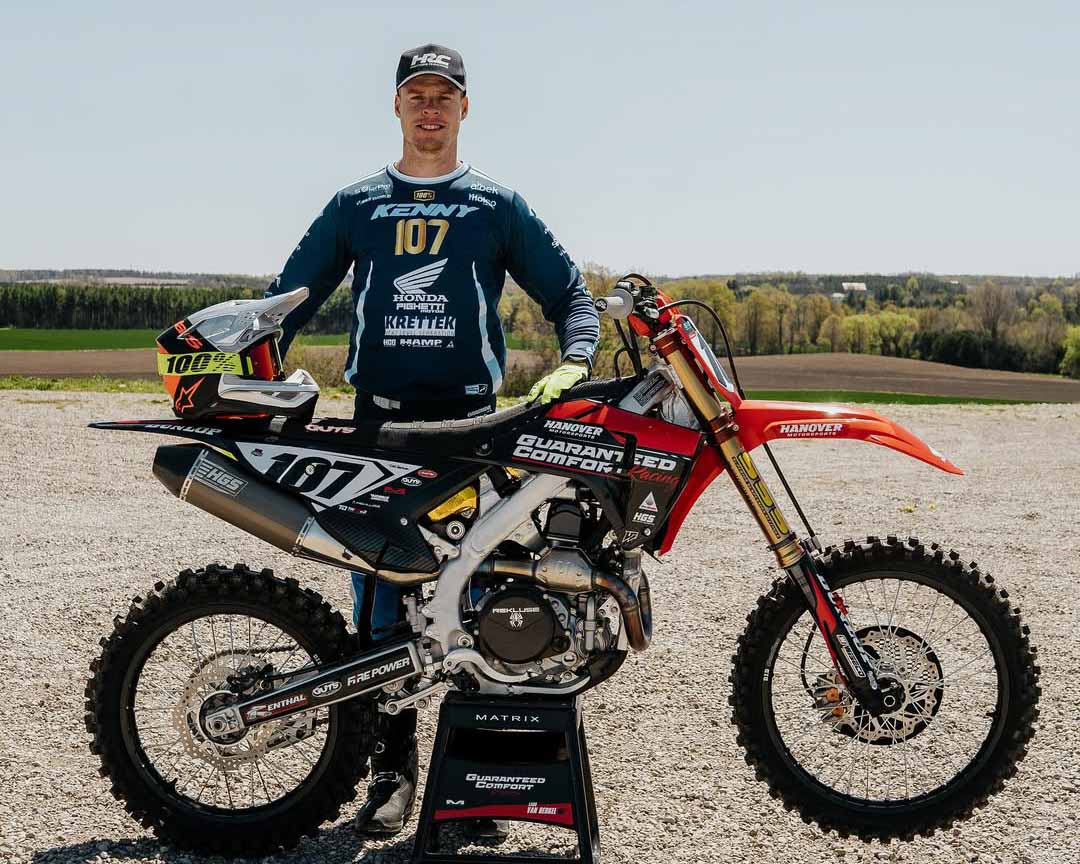 Lars van Berkel to race in Canada Triple Crown Motocross Series ...