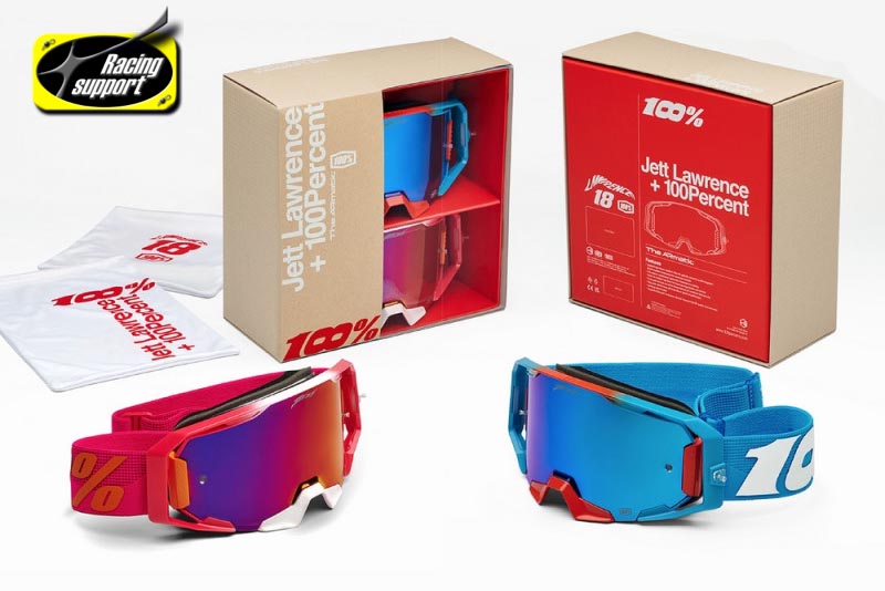 Así es el pack de Gafas 100% Armatic Jett Lawrence - MX1Onboard.com