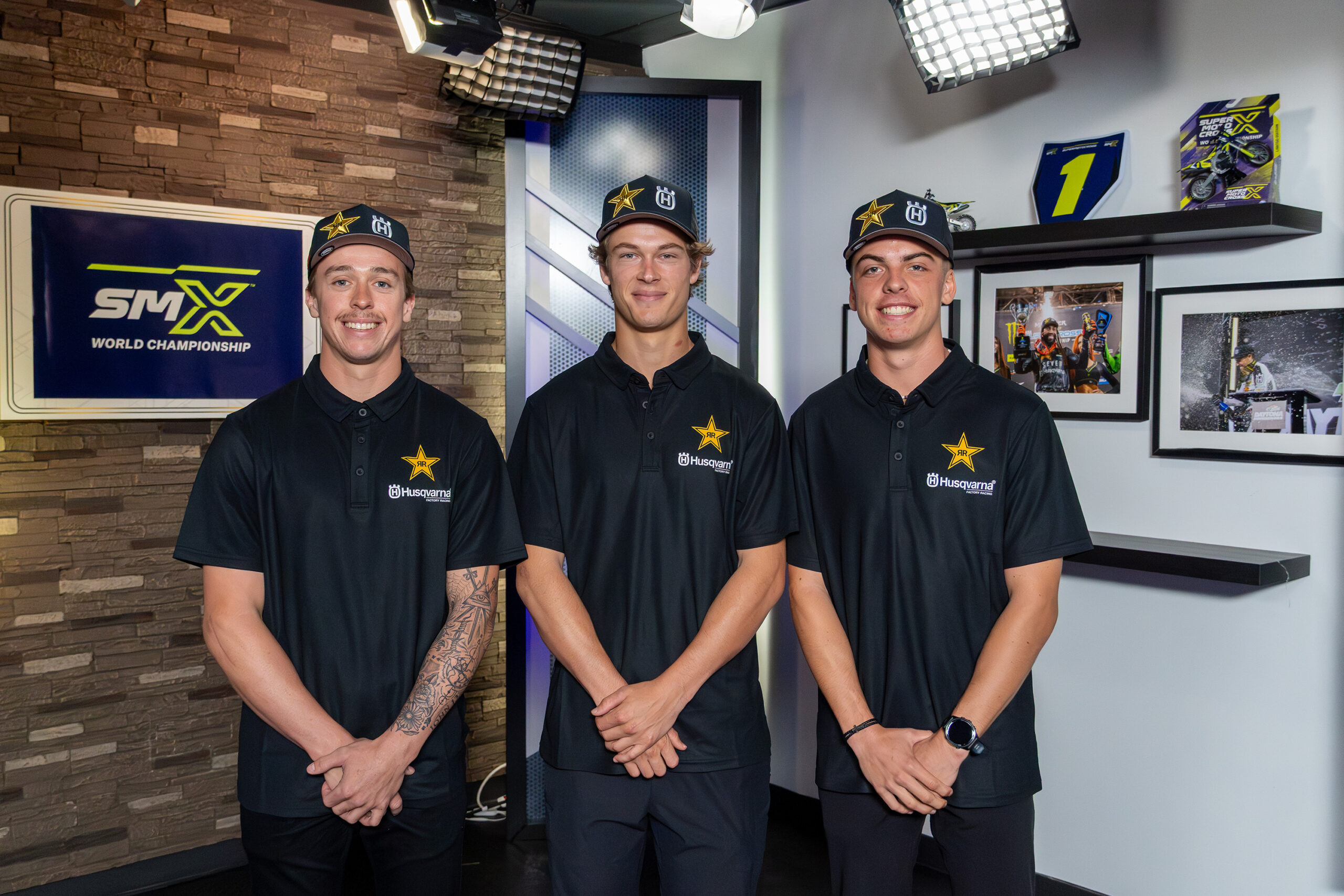 Rockstar Energy Husqvarna 250 Lineup Riders for 2026 SuperMotocross ...