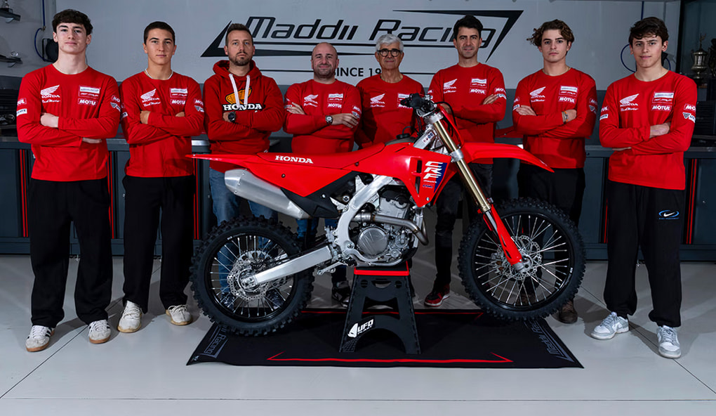 Maddii Racing Honda announce 2026 rider line up - MX1Onboard.com
