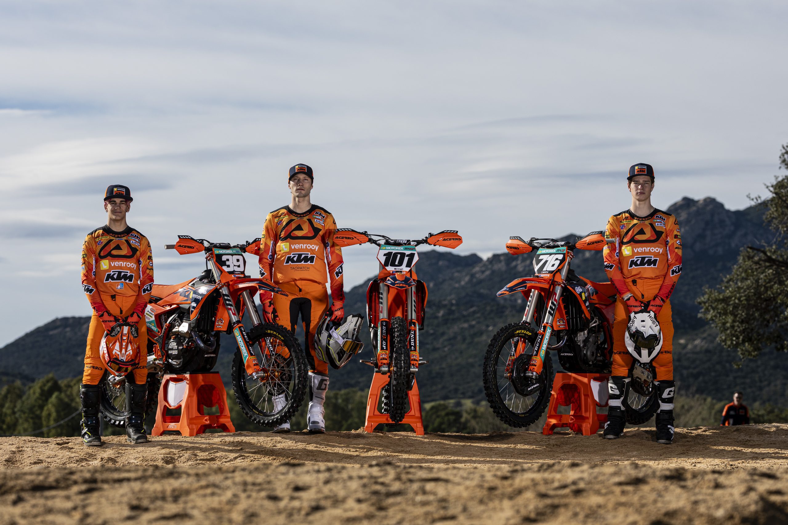 Van Venrooy KTM Unveil 2026 Riders Line Up - MX1Onboard.com